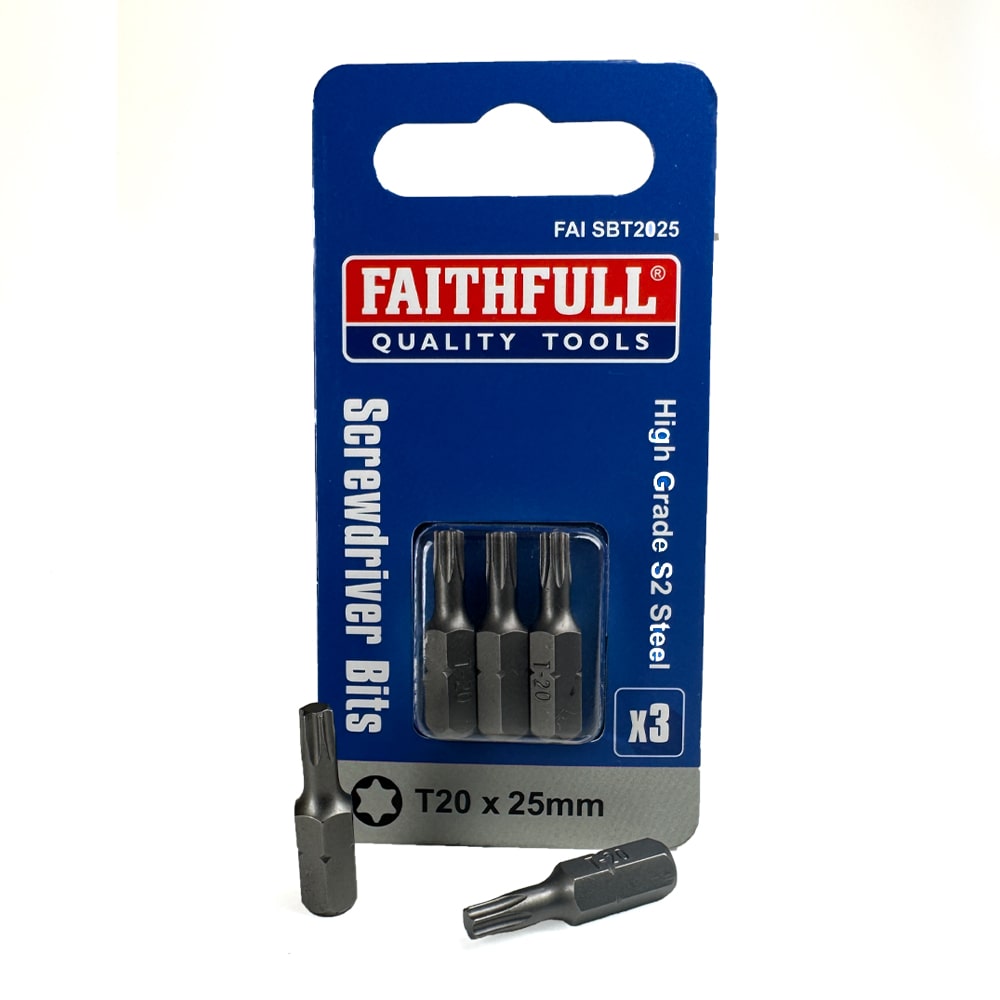 TX20 Screwdriver Bits 3 Pack
