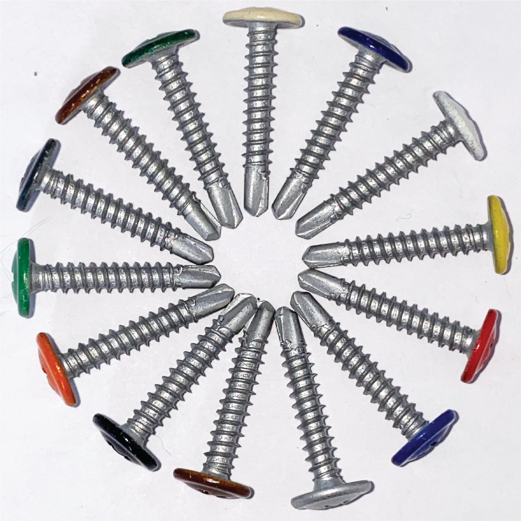 RAL Coloured Screws - All Colours