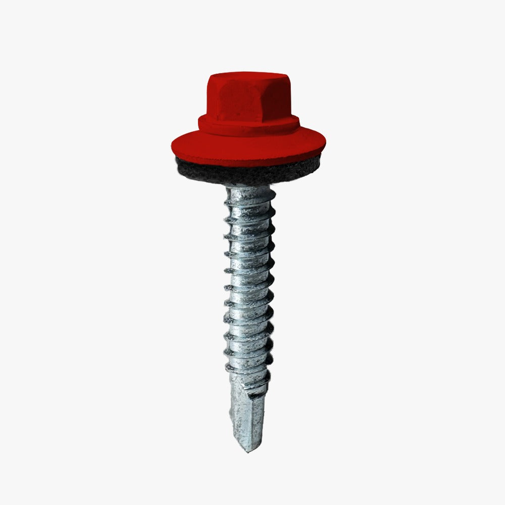 Red Screws (RAL 3020) - Coloured Screws